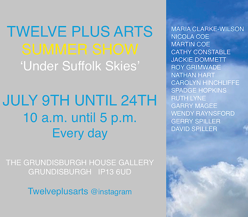ARTWORKS Nicola Coe, Martin Coe & Spadge Hopkins, Summer Exhibition ...